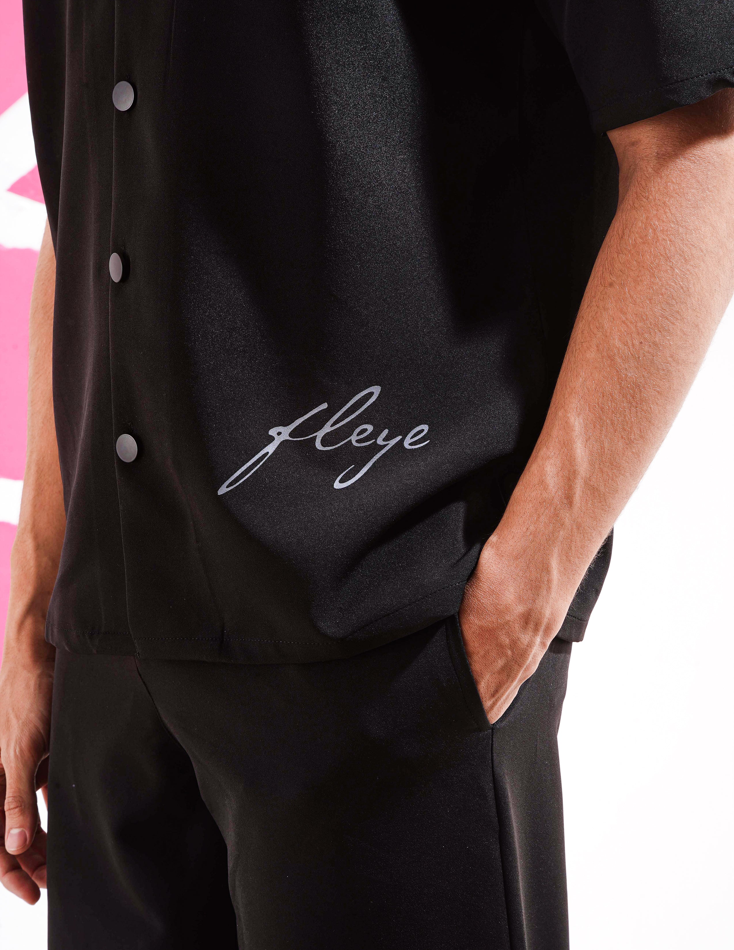 Black Bowling Shirt – FLEYE