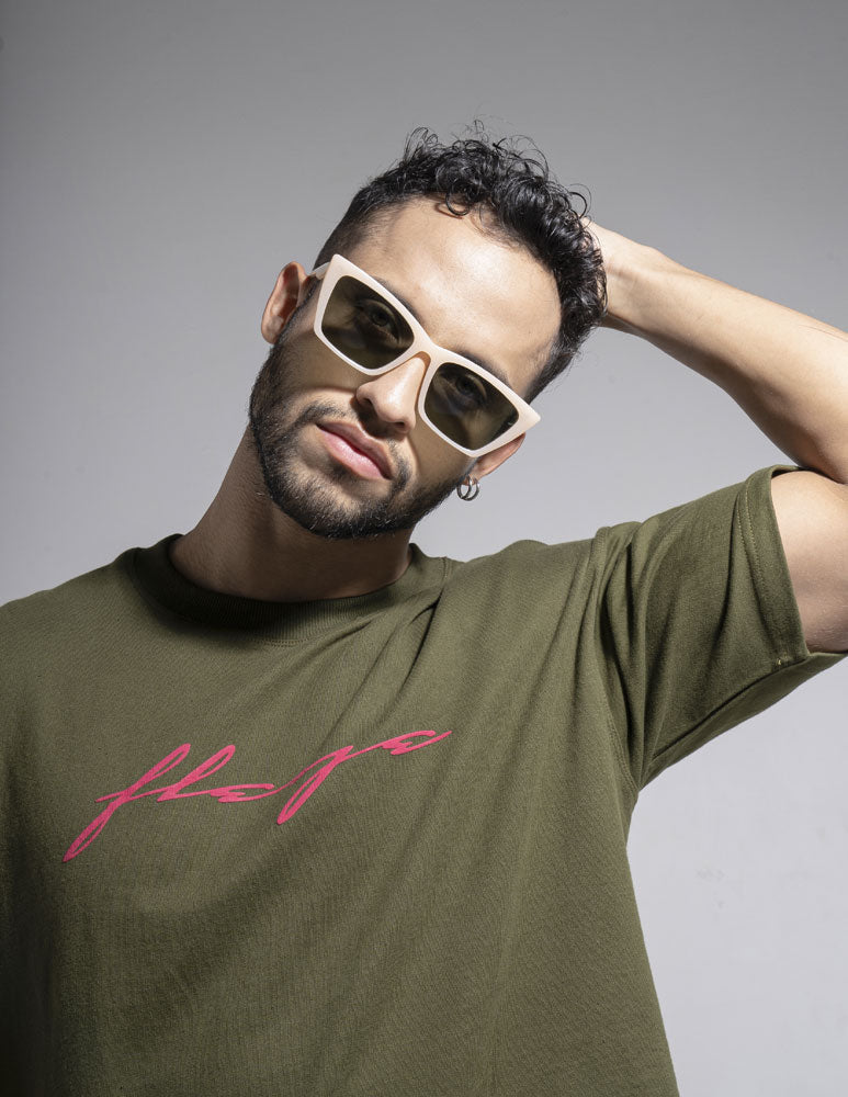 Olive Green T-Shirt – FLEYE